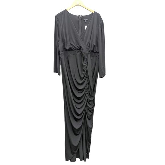 torrid | Dresses | Nwt Torrid Black Body Con Dress Morticia Adams Goth ...